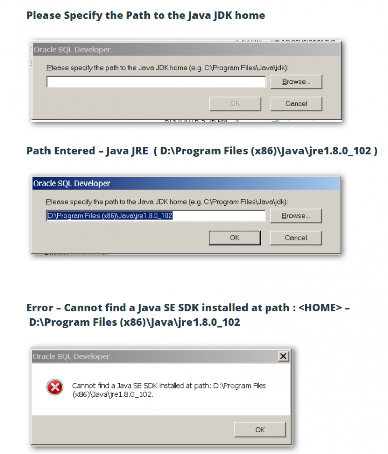 Install SQL Developer 32 Bit (Javaprobleme) - Datenbankexperten Install SQL Developer 32 Bit (Javaprobleme) - Datenbankexperten